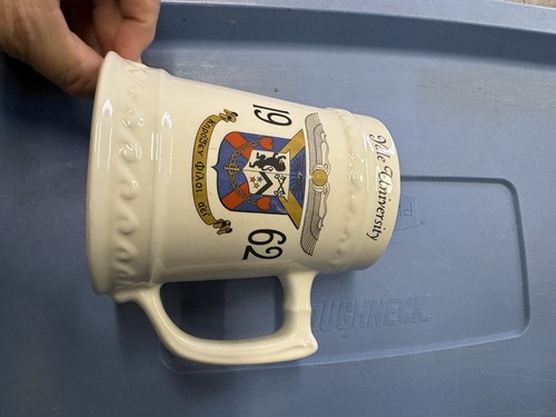 Vintage DKE DELTA KAPPA EPSILON Fraternity Beer Stein Mug 1962 Yale ...