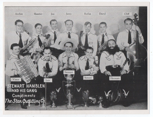 Large 1930s Printed Photo & Envelope Stewart Hamlin & His Gang Western ...