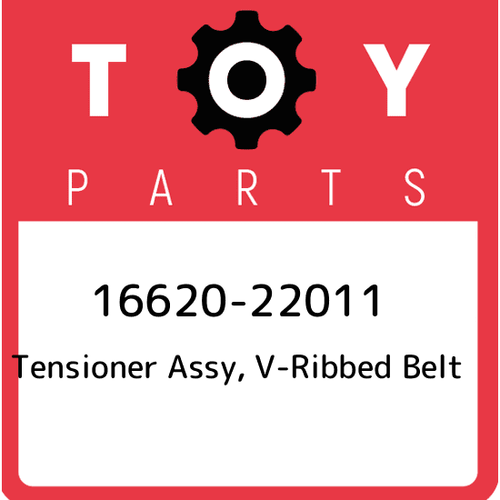 16620-22011 Toyota Tensioner assy, v-ribbed belt 1662022011, New ...