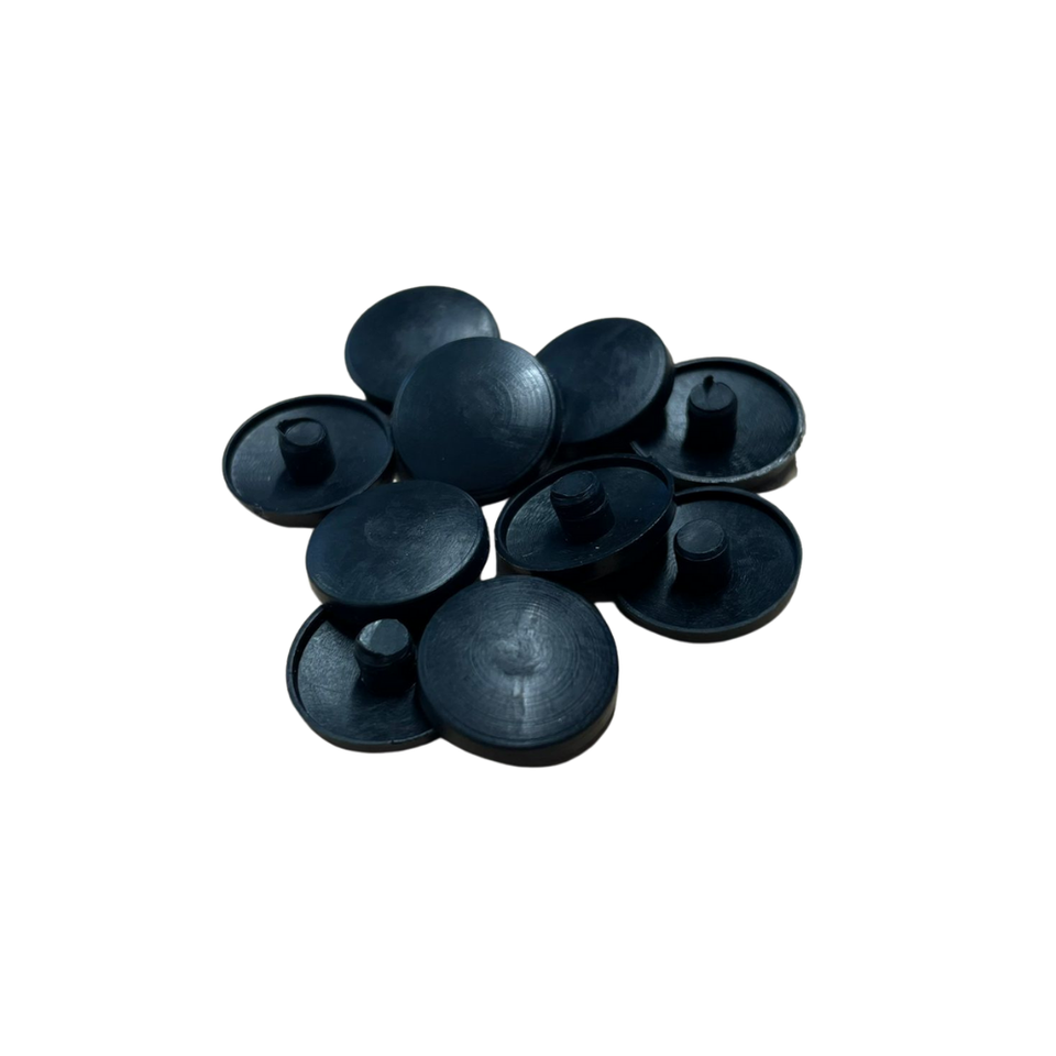 T30 Torx Head Screw Caps Hole Covers Push Fit Furniture , White, Black ...