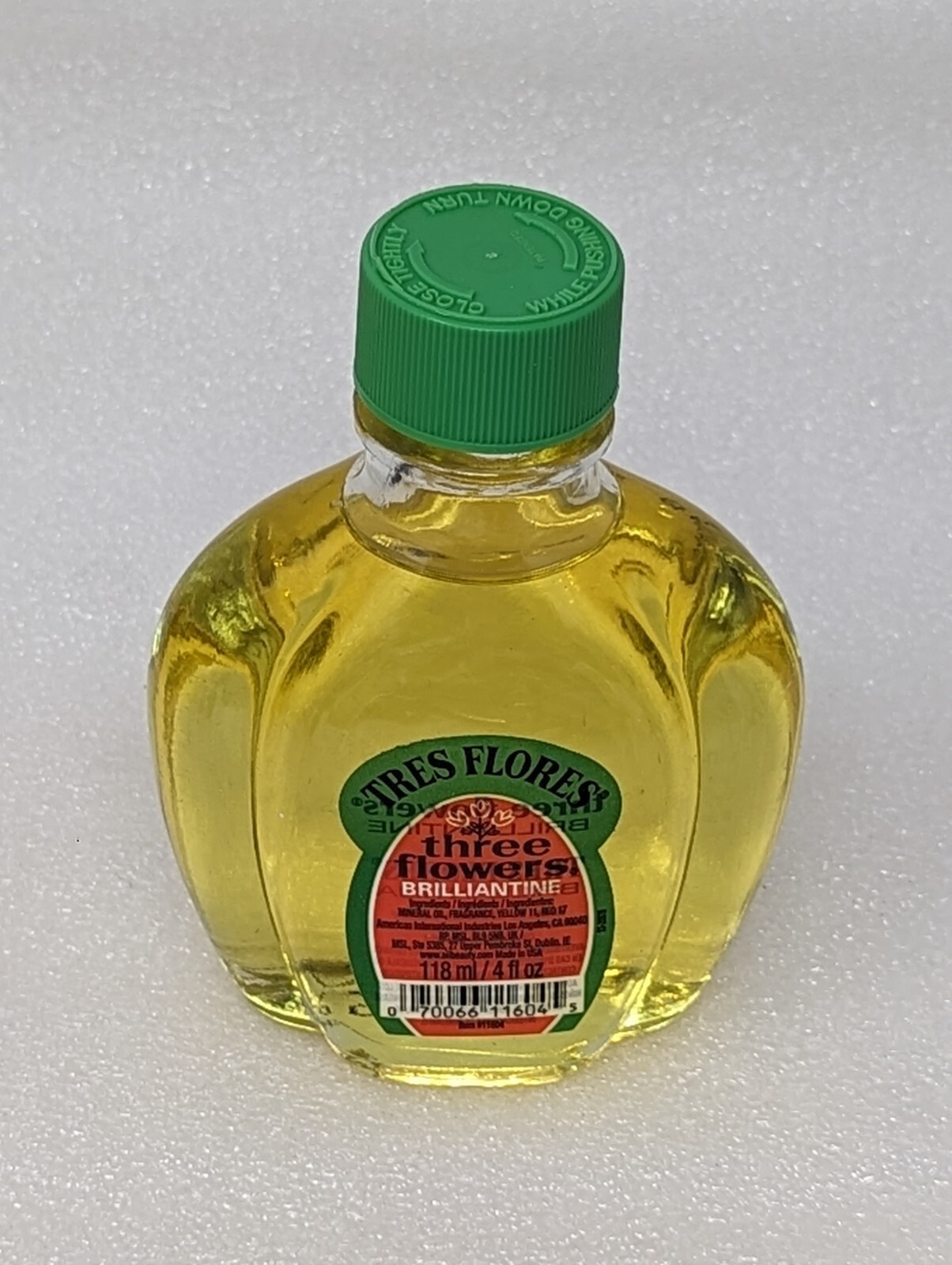 Tres Flores Three Flowers Brilliantine Liquid Hair Oil 4 oz | eBay