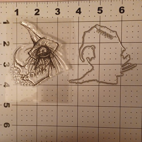 Universal Thin Metal Die Cut Tool Halloween Ghost Witch zombie hair ...