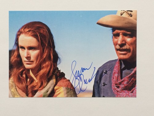 Susan Clark Autographed Photo Webster Coogan's Bluff Valdez Is Coming ...