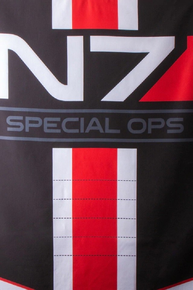 Mass Effect N7 Special Ops Team Banner Flag Official Bioware Sold Out ...