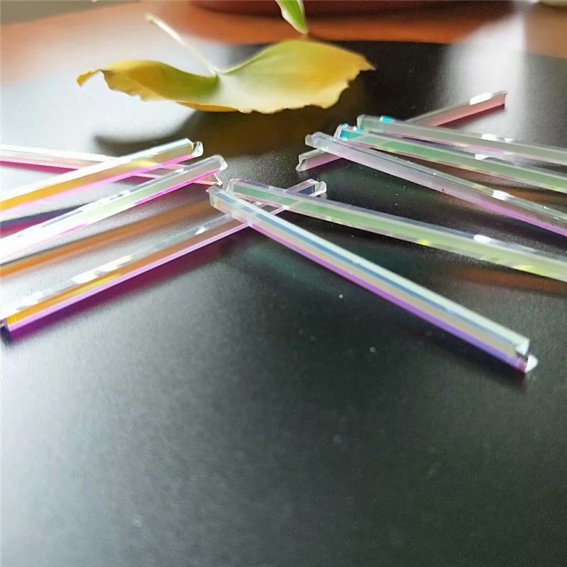 20pcs Defective Long Prism Optical Glass Physics Decorative Prism for ...
