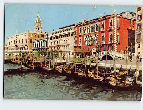 Postcard Hotel Danieli Royal Excelsior, Venice, Italy | eBay
