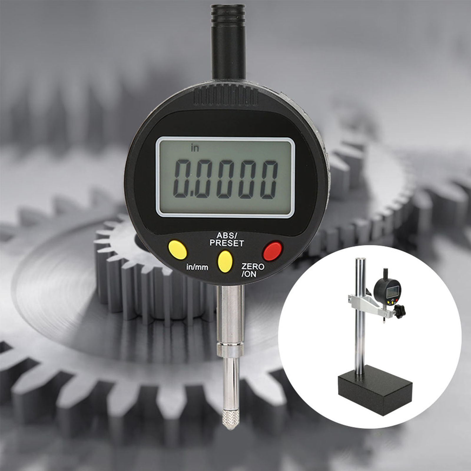 Digital Height Gauge Dial Indicator With 00 Grade Marble Base 0~12.7mm ...