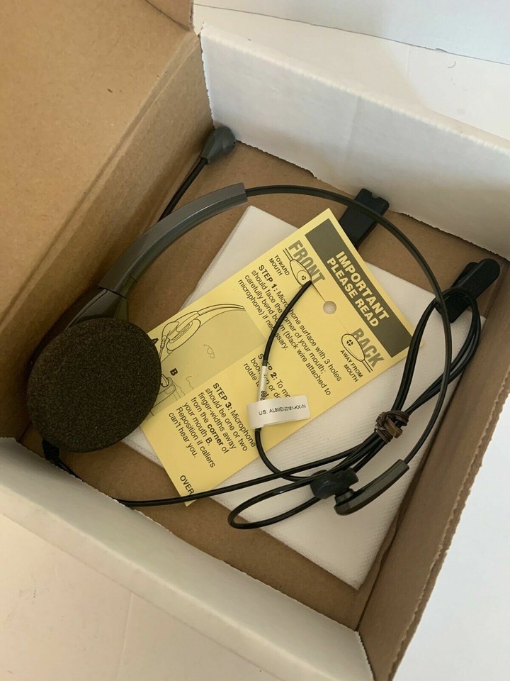 Plantronics H91N Encore 43465-01 Mono Noise-Cancelling Phone Headset ...