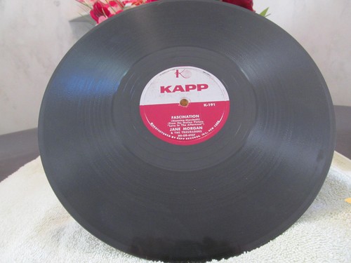 JANE MORGAN, FASCINATION BOTH SIDES. VOCAL AND INSTRUMENTAL, KAPP K-191 ...