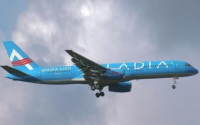 Aladia Mexico Boeing 757-200 XA-DIA @ Mexico City 2007 - postcard | eBay