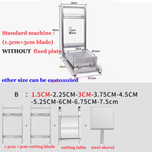 Soft Sweets Raw Chocolate Block Cutting Machine Manual Chocolate Guitar ...