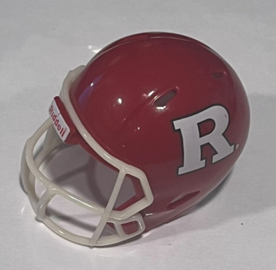 Riddell pocket pro football helmet Rutgers Scarlet Knights SPEED style ...