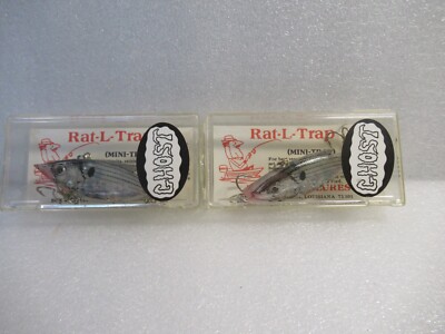 2 Vintage Bill Lewis Lures 1/4 Oz Rat-L-Trap Nice Color MT93 Rattletrap ...