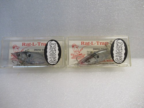 2 Vintage Bill Lewis Lures 1/4 Oz Rat-L-Trap Nice Color MT93 Rattletrap ...