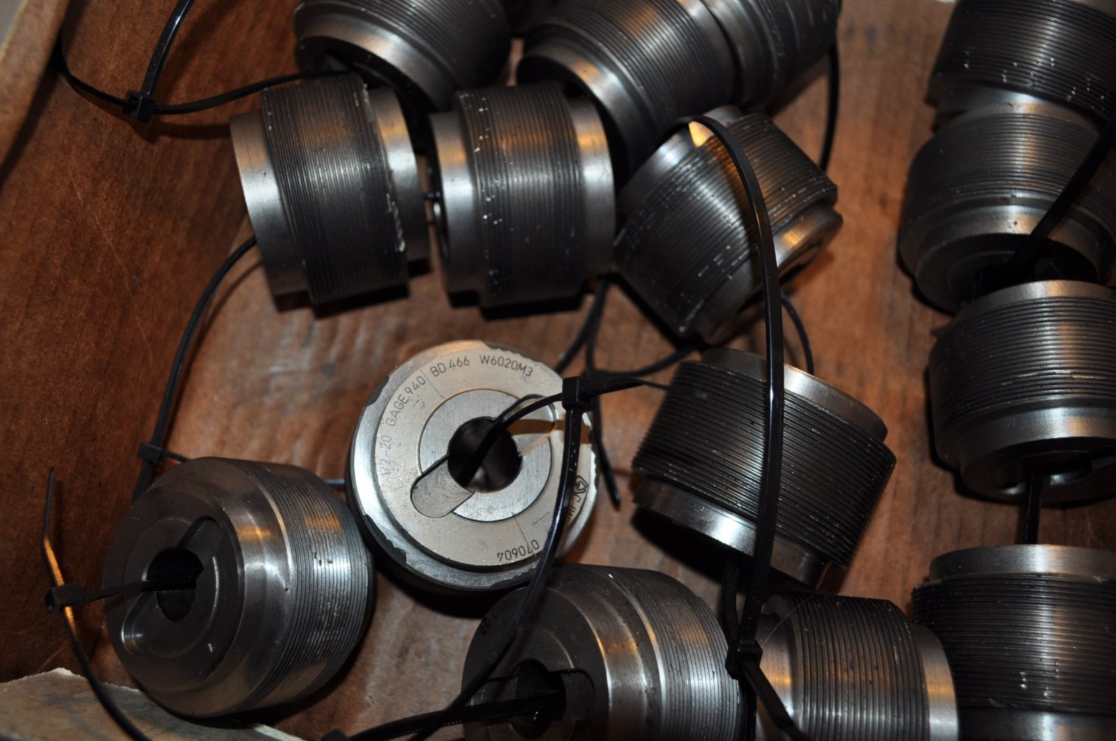 CJ Winter Thread Roll Lot of 8 Sets 1/2-20 Gage .940 BD.466 W6020M3 (16 ...