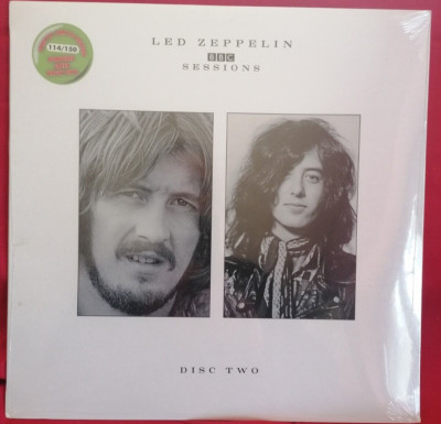 LED ZEPPELIN BBC Sessions 2 LP HOLLAND 1971 SEALED Limited 114/150 ...