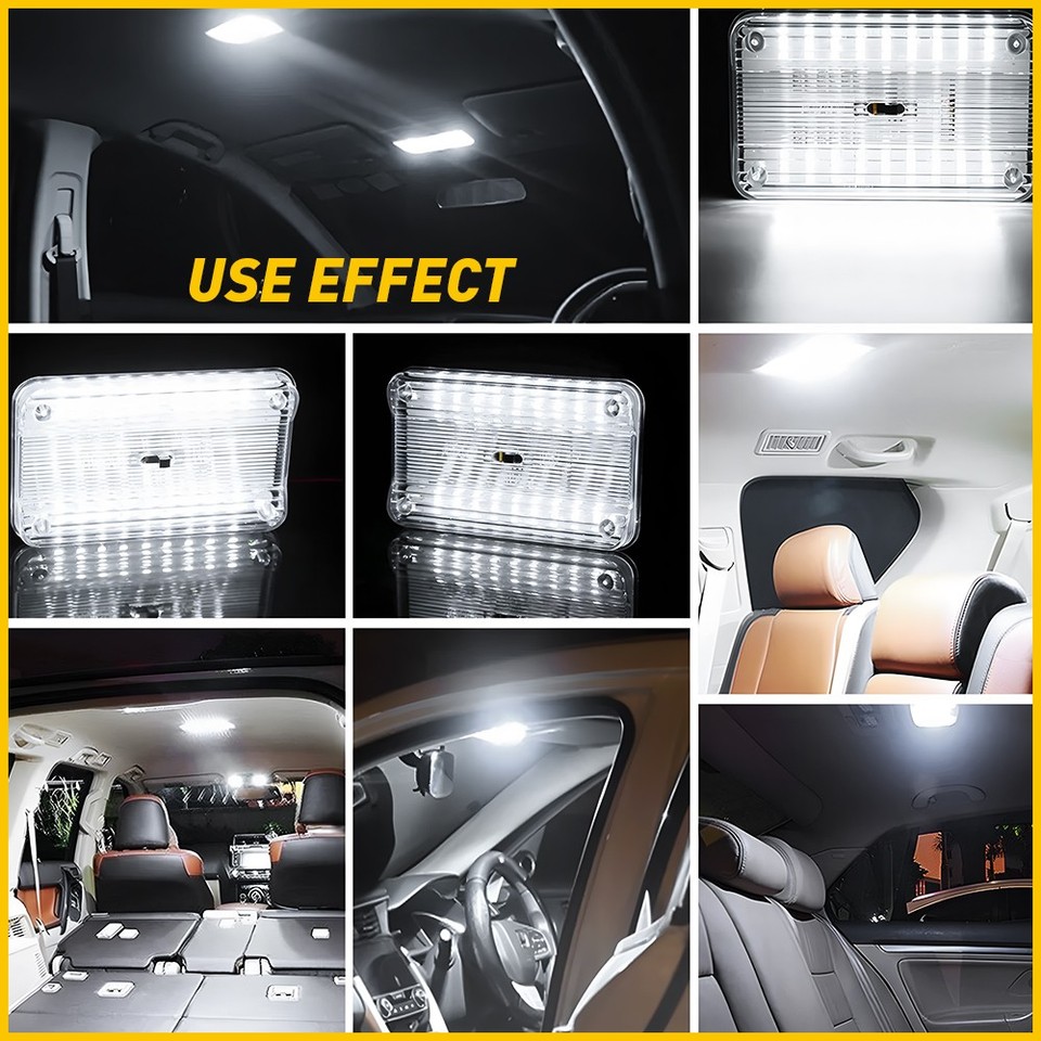 Universal 36 LED Car Ceiling Dome Lamp Reading Trunk Interior Light ...