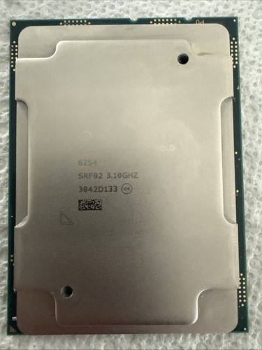 Intel Xeon Gold 6254 3.10GHz 18 Core (SRF92) Processor | eBay
