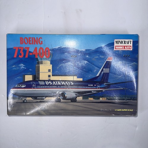 Minicraft Model Kits US Airways 1:144th Super Scale Boeing 737-400 | eBay