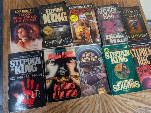 LOT OF 10 PAPERBACKS FROM HELL VINTAGE HORROR 1970's & 1980's | eBay