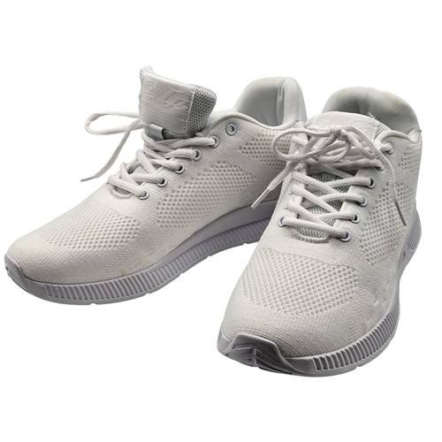 Conzuri Ice Runner Shoes Mens Size 8.5 White Height Boosting Mesh ...