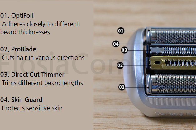 Braun Series 9 Pro 9477cc Electric Shaver with PowerCase Wet & Dry 100 ...