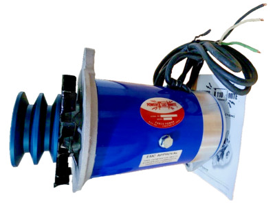 Fabco Power Mite PM-110 Belt Driven Generator 120V Blue Max 50 Hz | eBay