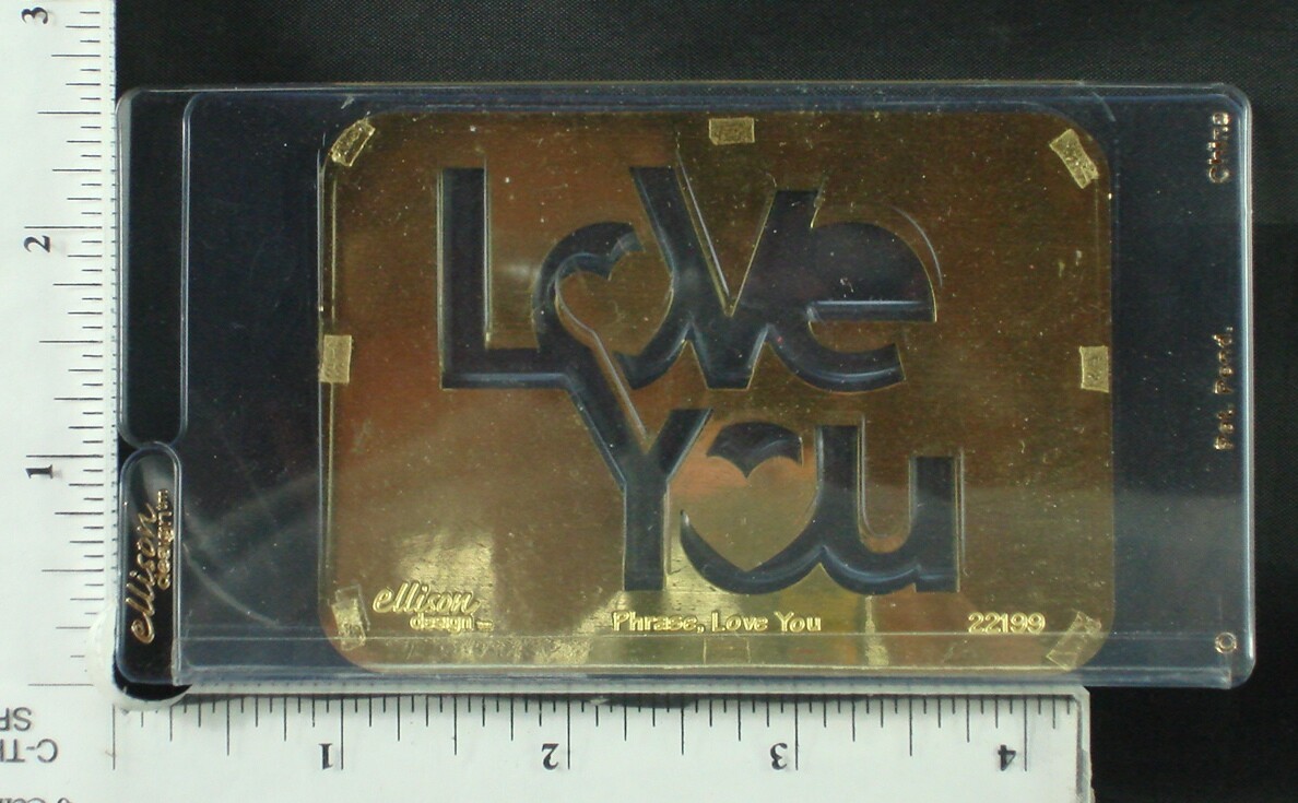 Ellison Embossing Folder, VARIOUS DESIGNS | eBay