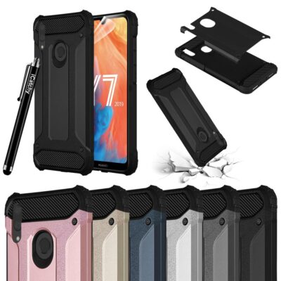 For Huawei Y7 2019 Phone Case Heavy Duty Armor Shockproof Cover | eBay UK