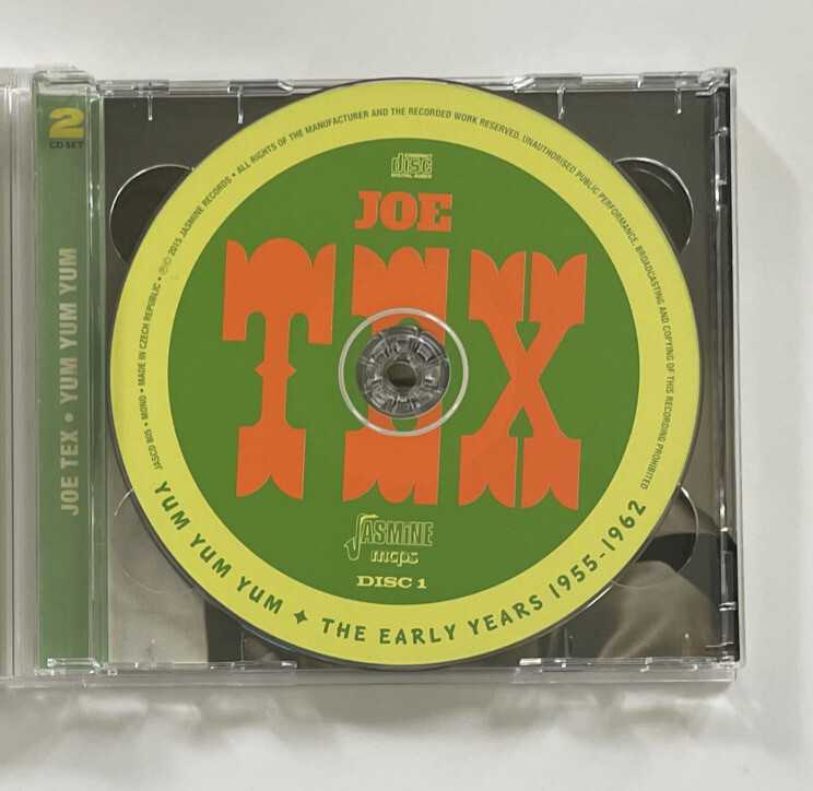 Joe Tex - Yum Yum Yum The Early Years 1955-1962 RnB Soul Double Cd ...