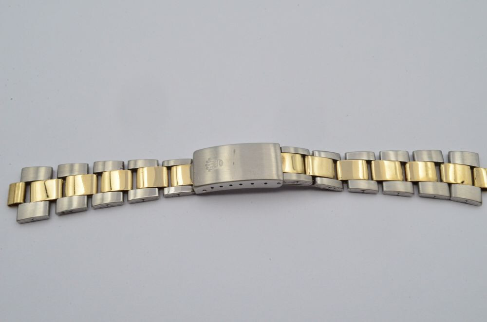 Rolex Oyster Steel/Gold Bracelet 19mm Vintage Rare 7835 Beautiful ...