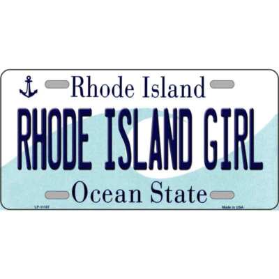 Rhode Island Girl Novelty Metal Vanity License Plate Tag LP-11197 | eBay