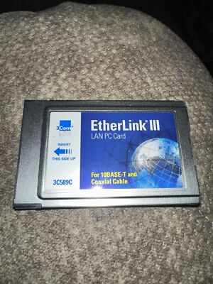 3Com EtherLink III Lan pc card 3C589C | eBay