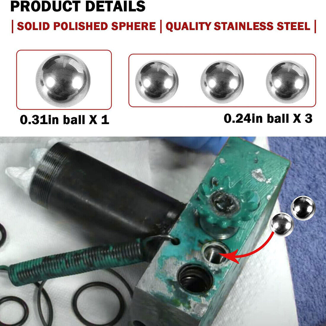 Floor Jack Seal Kit for Sears Craftsman 1.5 Ton Part 328.12001 328. ...