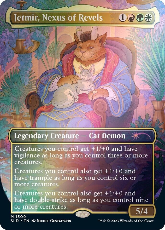 MTG Secret Lair Raining Cats and Dogs Limited Edition Commander Deck ...