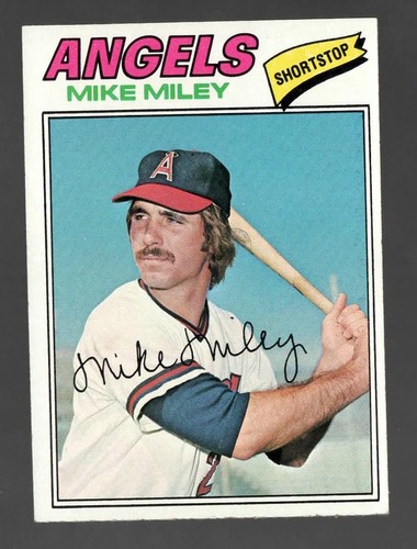 1977 Topps Mike Miley California Angels #257 Excellent | eBay