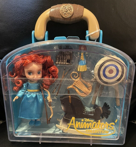 Disney Animators' Collection Brave Merida Doll Mini Play Set with Case ...