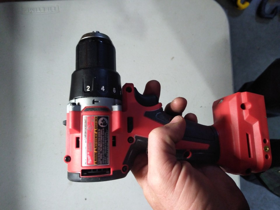 Milwaukee 3602-20 M18 18V 1/2" Li-ion Compact Brushless Hammer Drill ...