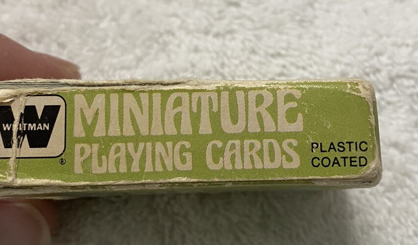 Whitman Miniature Playing Cards No. 8150 | eBay