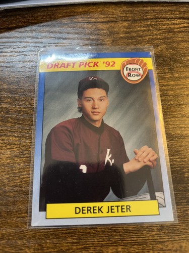 DEREK JETER - 1992 FRONT ROW DRAFT PICK BASE SET CARD #55 | eBay