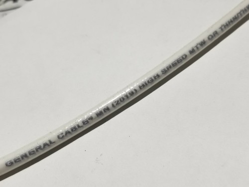 General Cable #10awg 19 Stranded THHN/THWN-2/MTW Building Wire White ...