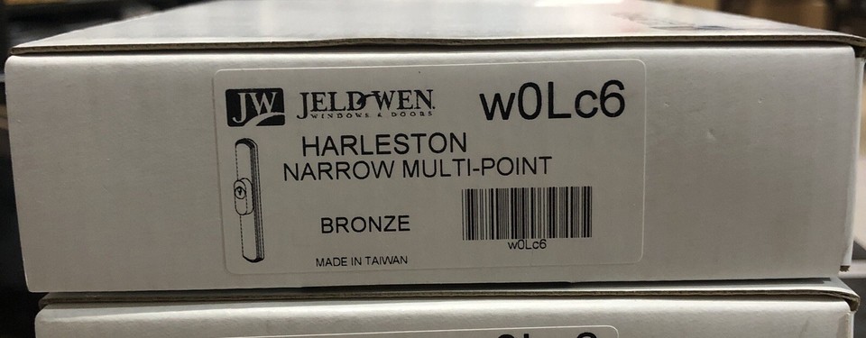 Jeld-Wen w0Lc6 Harleston Narrow Multi-Point Key Lock - Exterior ...