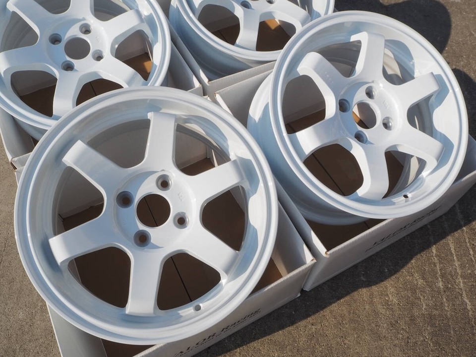 JDM wheel 15x6.5+38 100x4 set4 wheels kei mini truck Hijet Carry Sambar ...