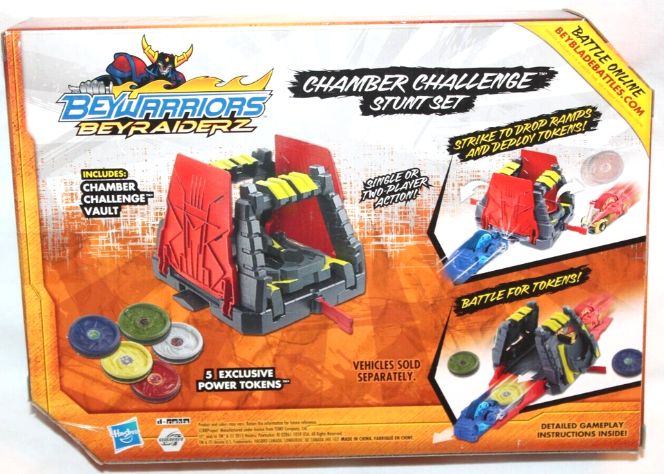 Beywarriors Beyraiderz Chamber Challenge Stunt Set Extreme Action ...