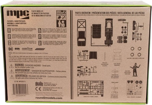 MPC Batman The Joker Getaway Car 1978 Dodge Monaco 1:25 Scale Model Kit ...