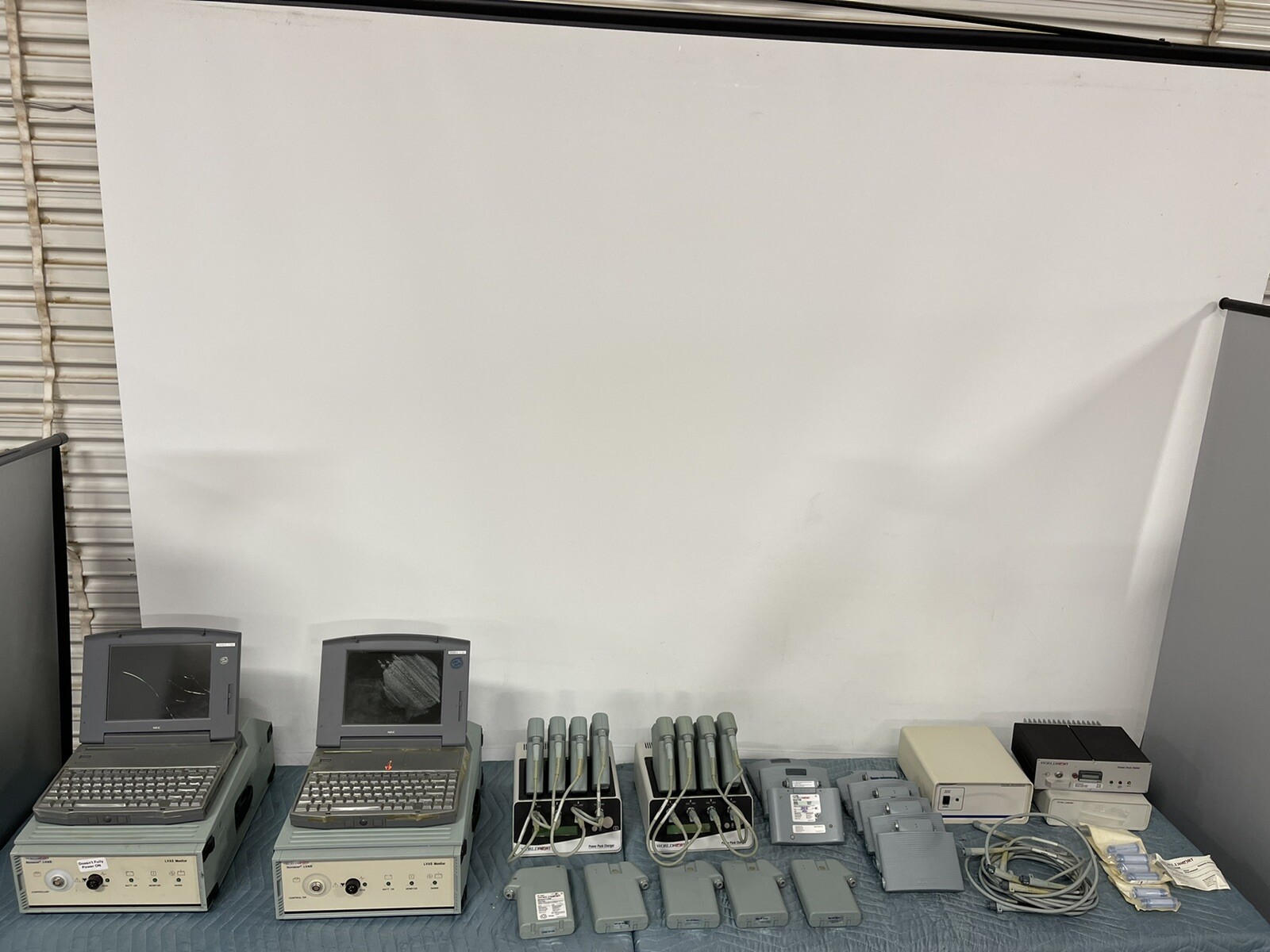 *LOT* Worldheart Novacor LVAS Monitor Power Pack Charger Compact Test ...