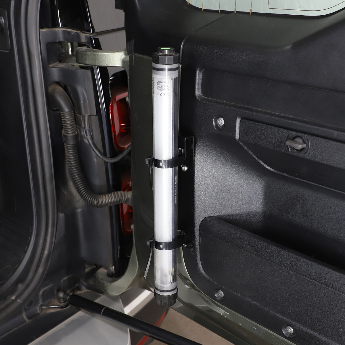 Black Trunk Tailgate Bracket Holder Kit For Land Rover Defender 90 110 ...