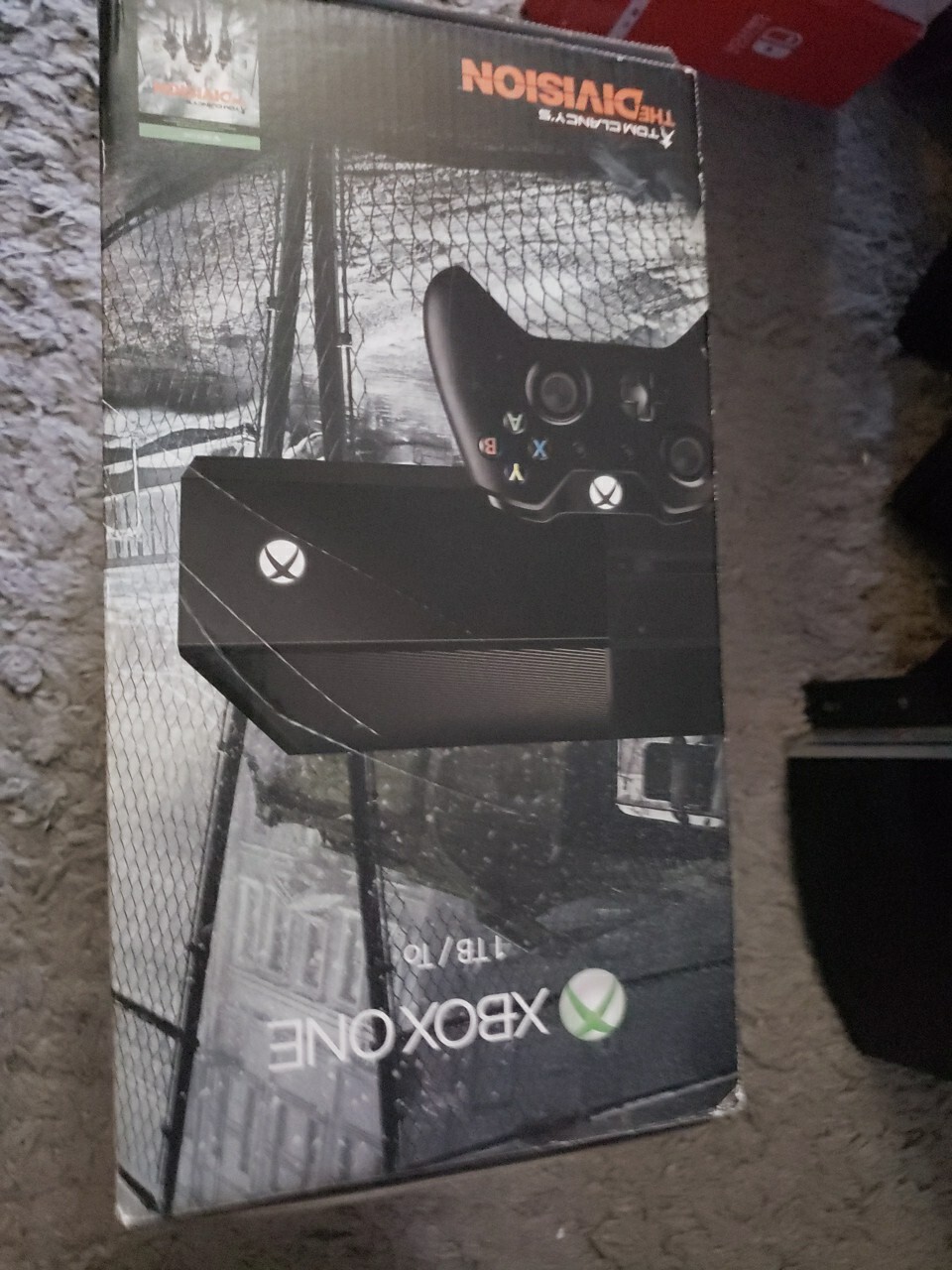 Empty Box Only Xbox One 1TB Console Tom Clancy's The Division Emty Box ...