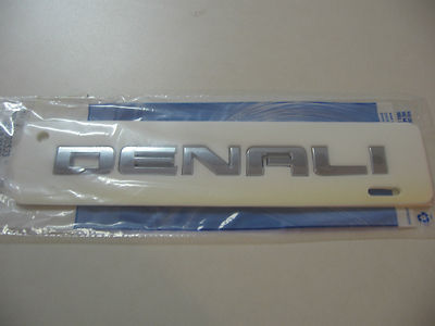 2011-2013 GMC ACADIA DENALI DOOR EMBLEM 20930232 | eBay