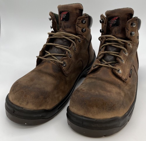 Red Wing 2240 King Safety Toe Brown Leather Work Waterproof Boots Men’s ...